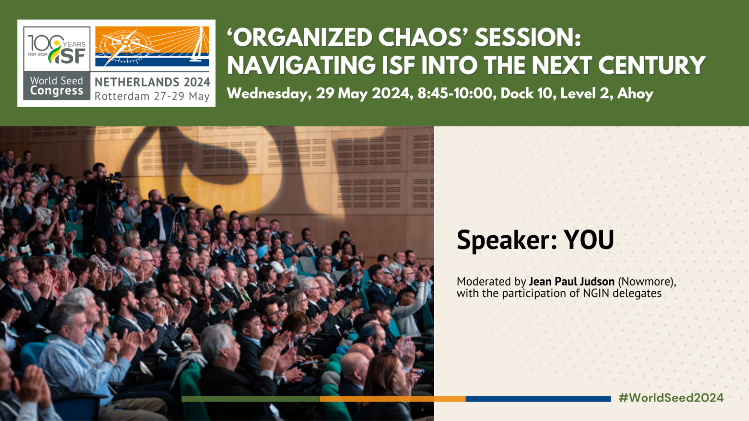 Program – World Seed Congress 2024 – Netherlands