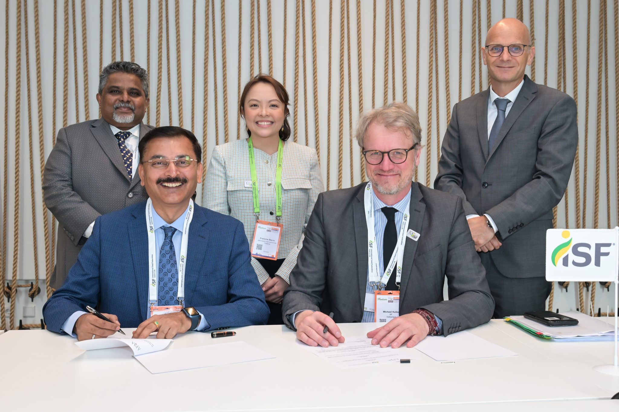APSA and ISF Sign MoU to Foster Technical and Advocacy Cooperation – World Seed Congress ...